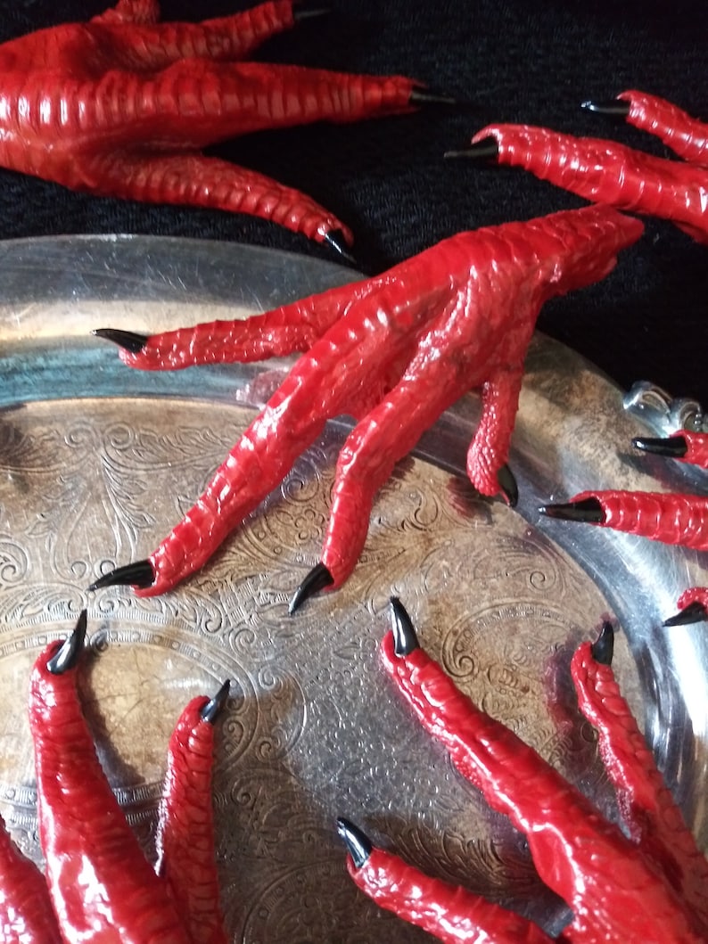 Hoodoo Red Chicken Foot - Etsy