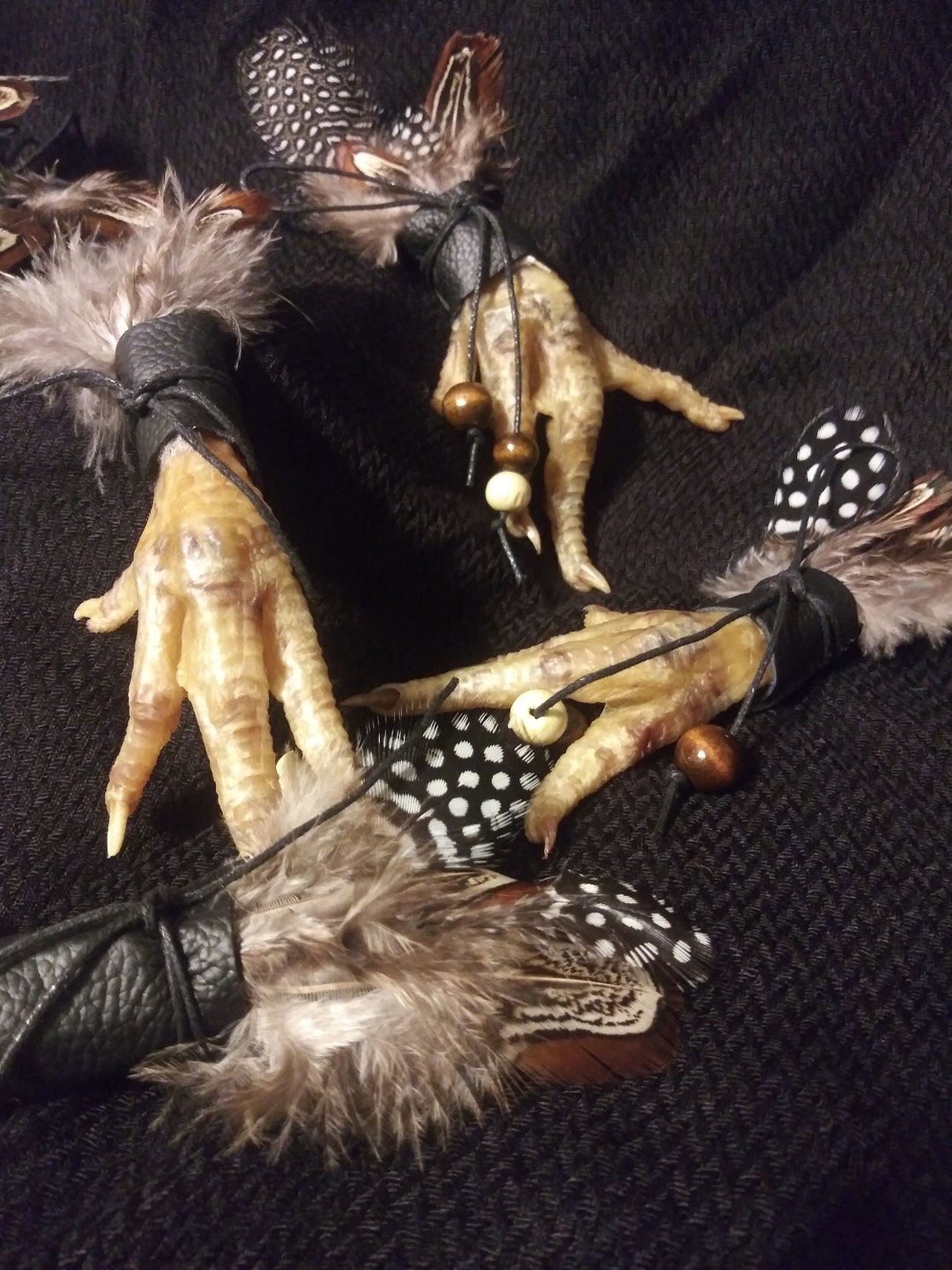 Hoodoo Chicken Foot Protection Charm - Etsy
