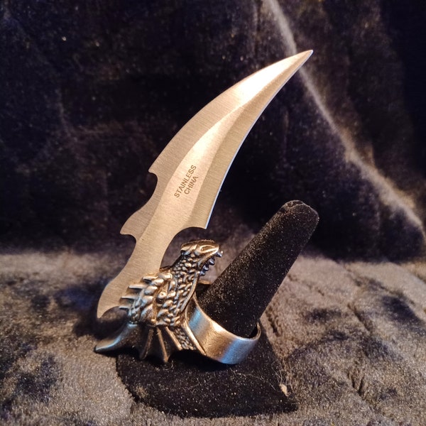 Ring With Blade - Etsy
