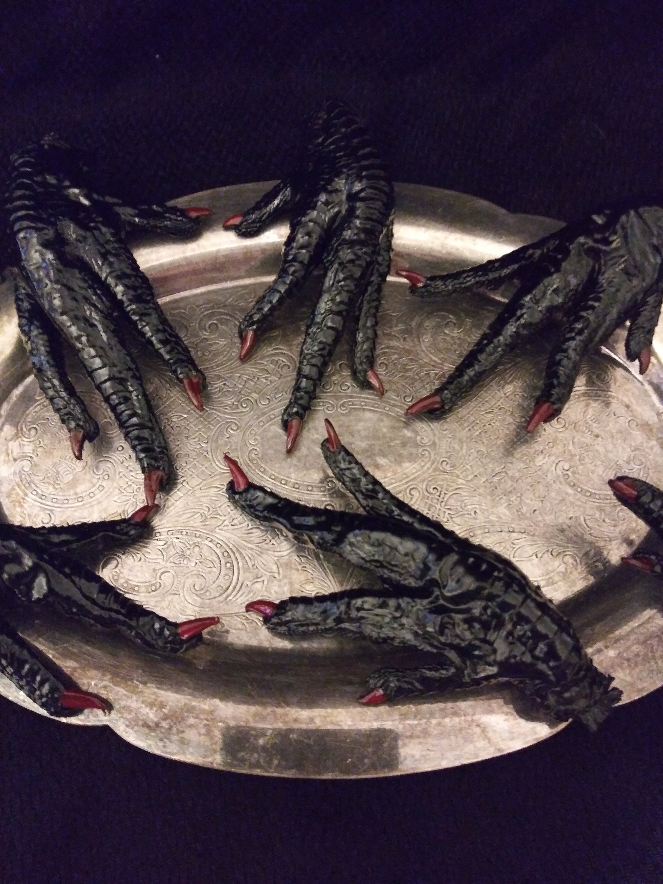 Hoodoo Black Chicken Foot - Etsy