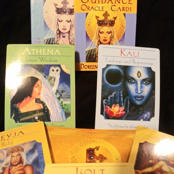 Goddess Guidance Oracle Cards Etsy