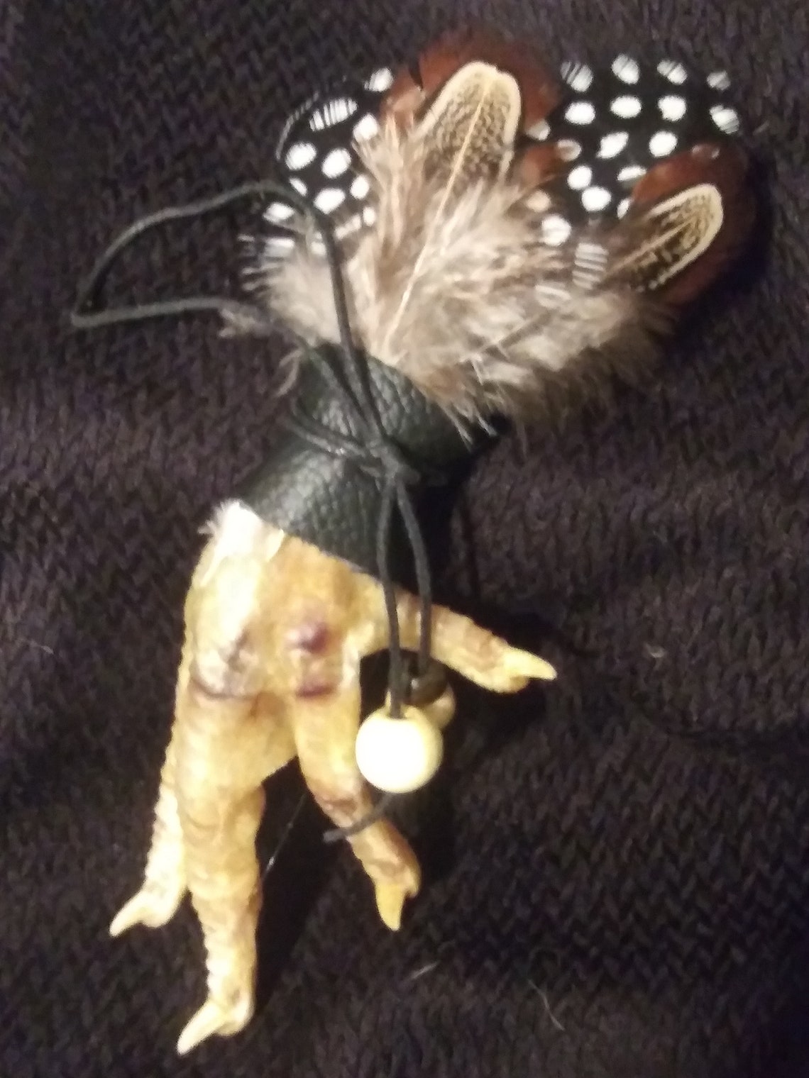 Hoodoo Chicken Foot Protection Charm - Etsy