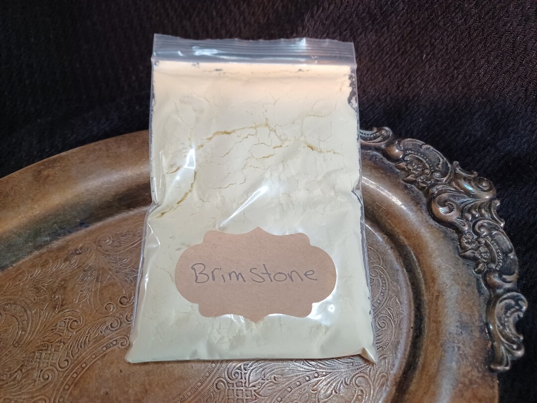 Brimstone Sulphur Powder - Etsy