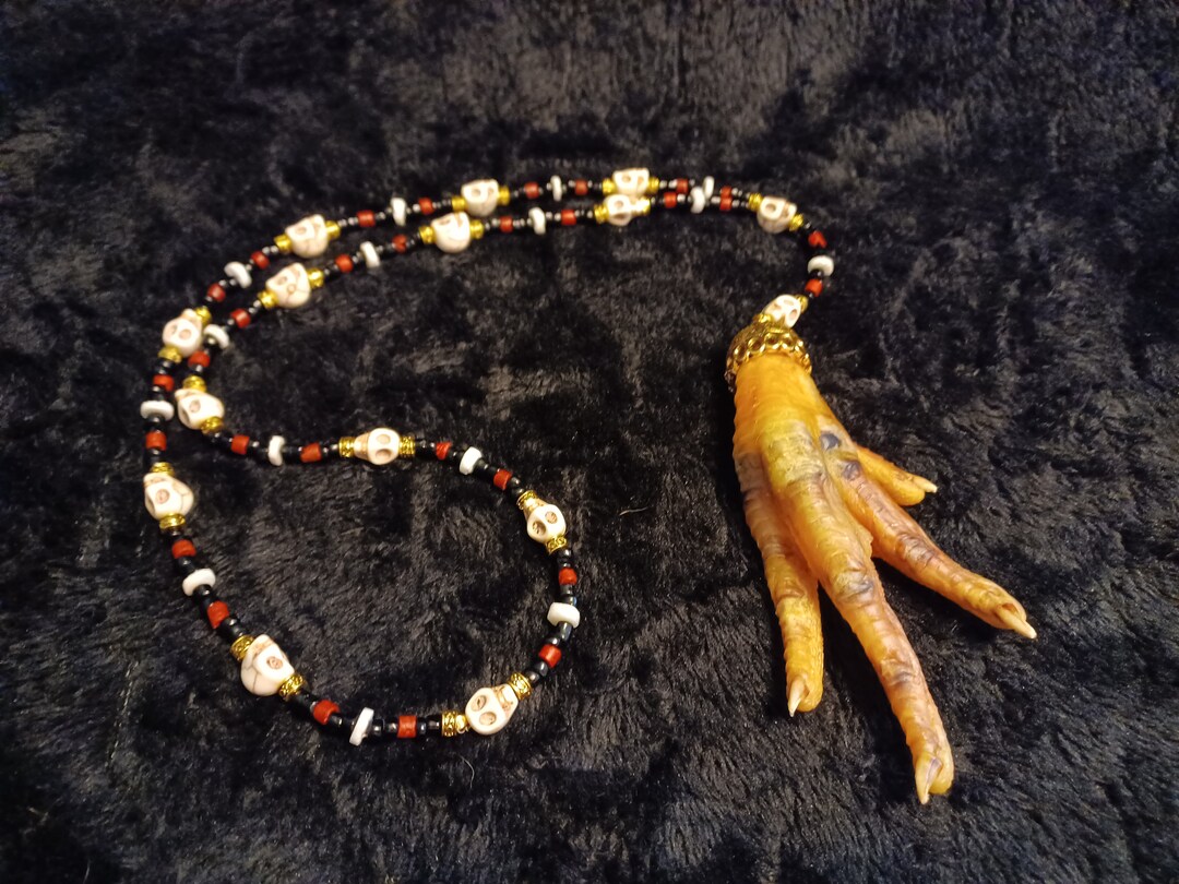 Chicken Foot Protection Charm / Necklace - Etsy