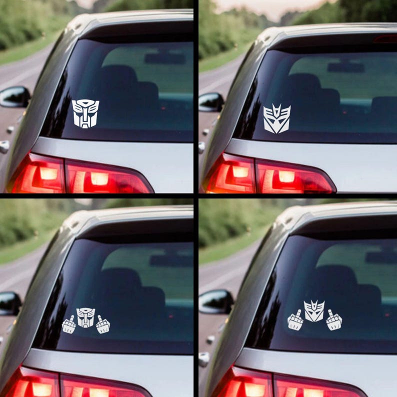 Transformers- Car Stickers-vinyl Decals-cool Sticker-funny Sticker ...