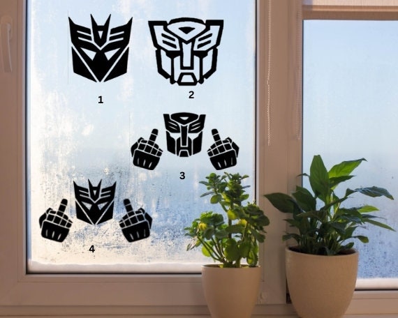 Transformers Car Stickers-vinyl Decals-cool Sticker-funny Sticker ...