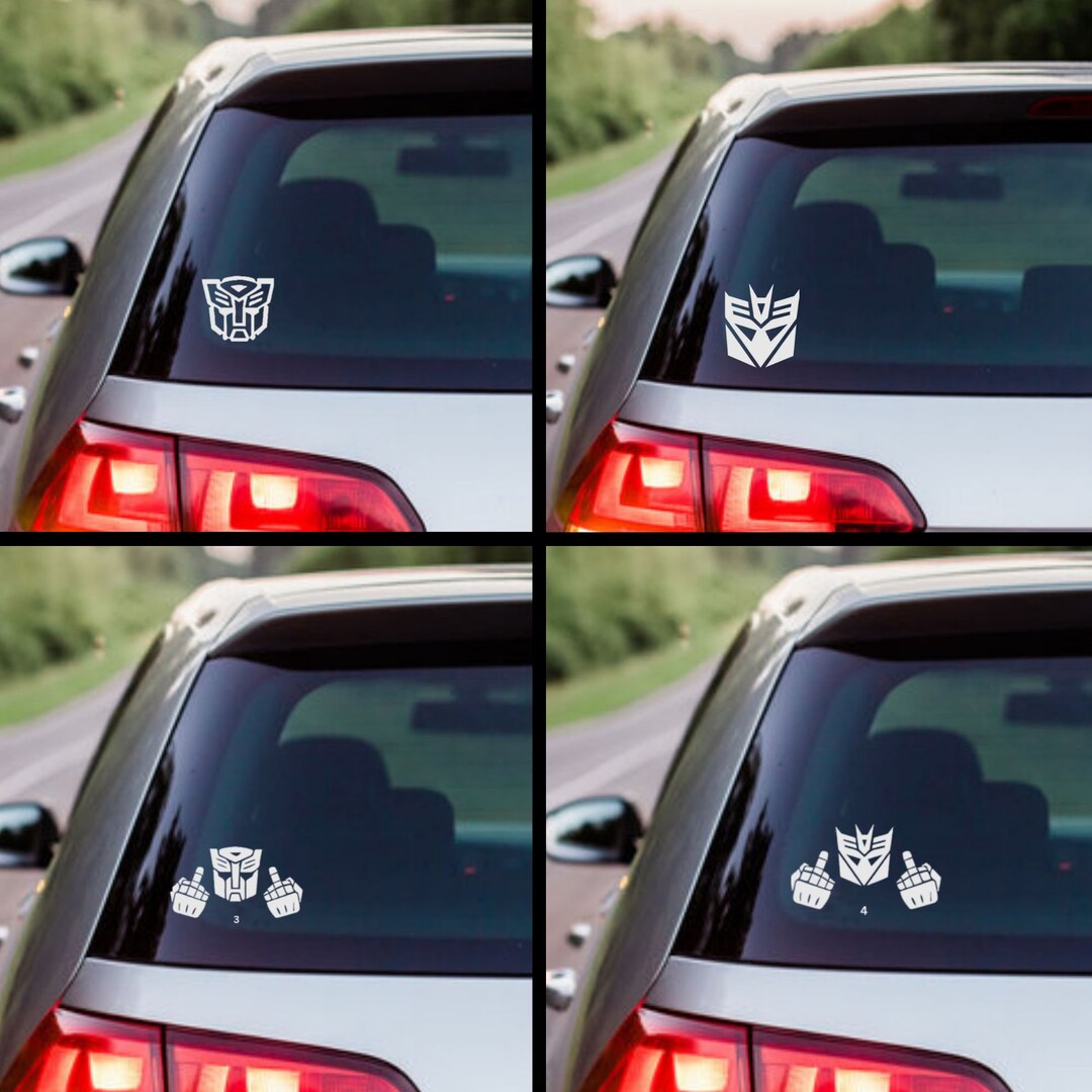 Transformers Car Stickers-vinyl Decals-cool Sticker-funny Sticker ...