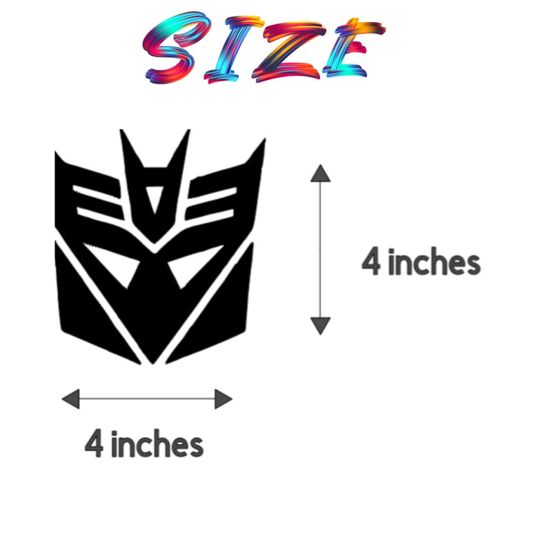 Transformers Car Stickers-vinyl Decals-cool Sticker-funny Sticker ...