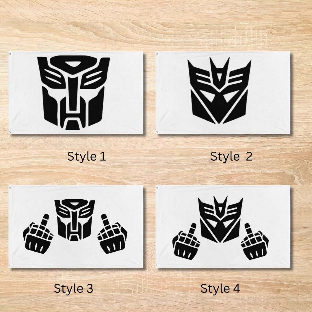 Transformers Decorative Flags - Etsy