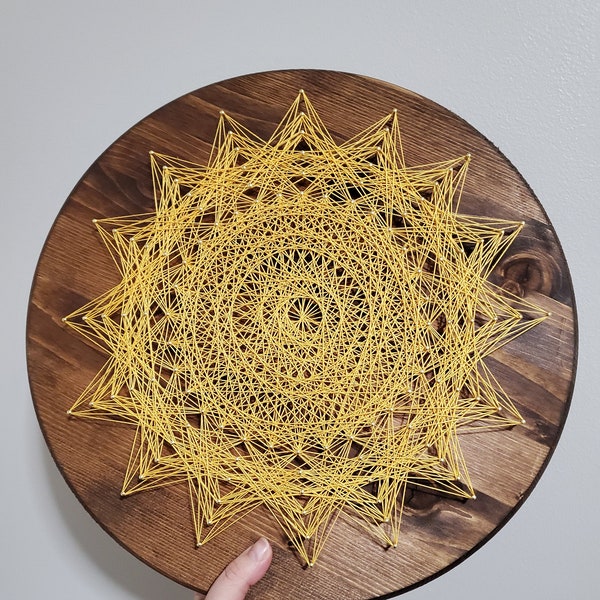 Sun String Art - Etsy
