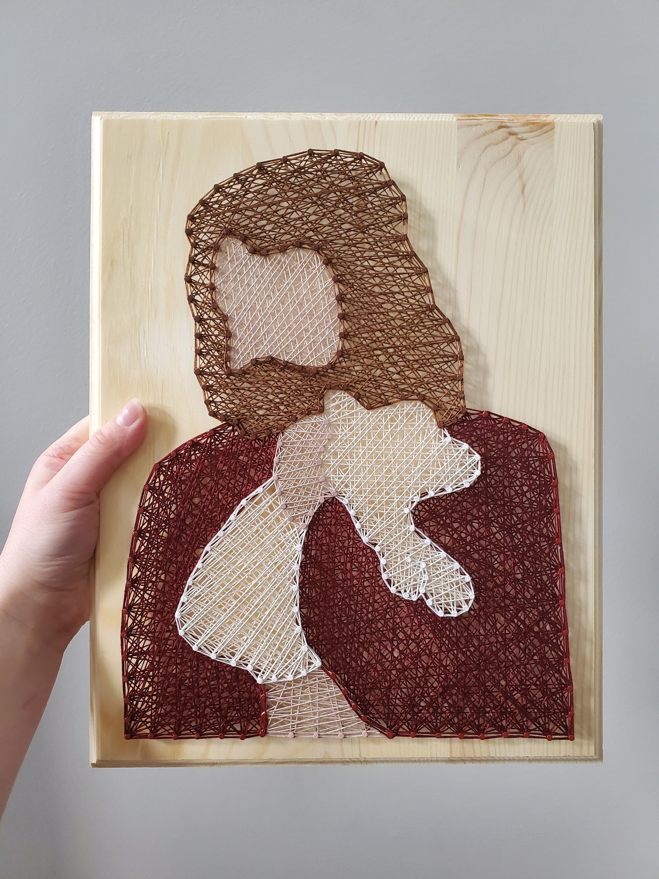Kindly Shepherd Jesus & Lamb String Art - Etsy
