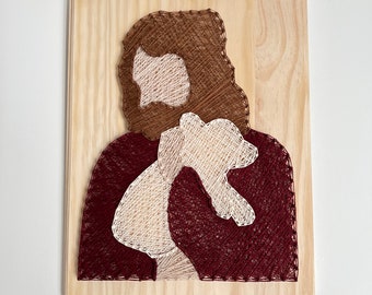 String Art Jesus - Etsy