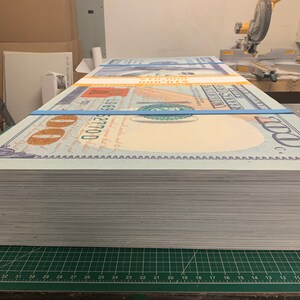3D Giant Sculpture BIG MONEY STACK Brick (new 100 Bill) - Etsy