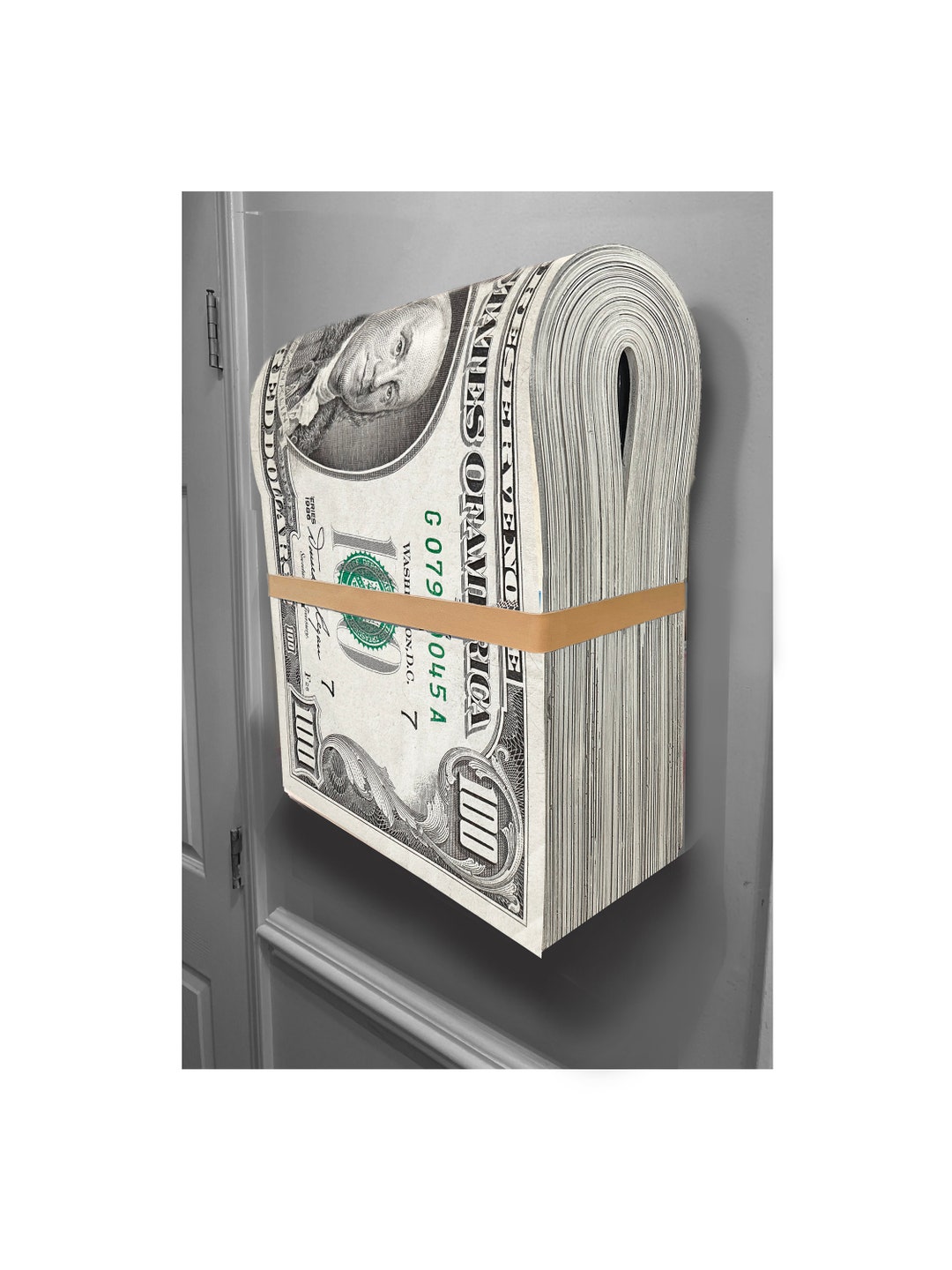 3D Sculpture GIANT Old Vintage Money WAD (1986 100 Dollar Bill) by ...