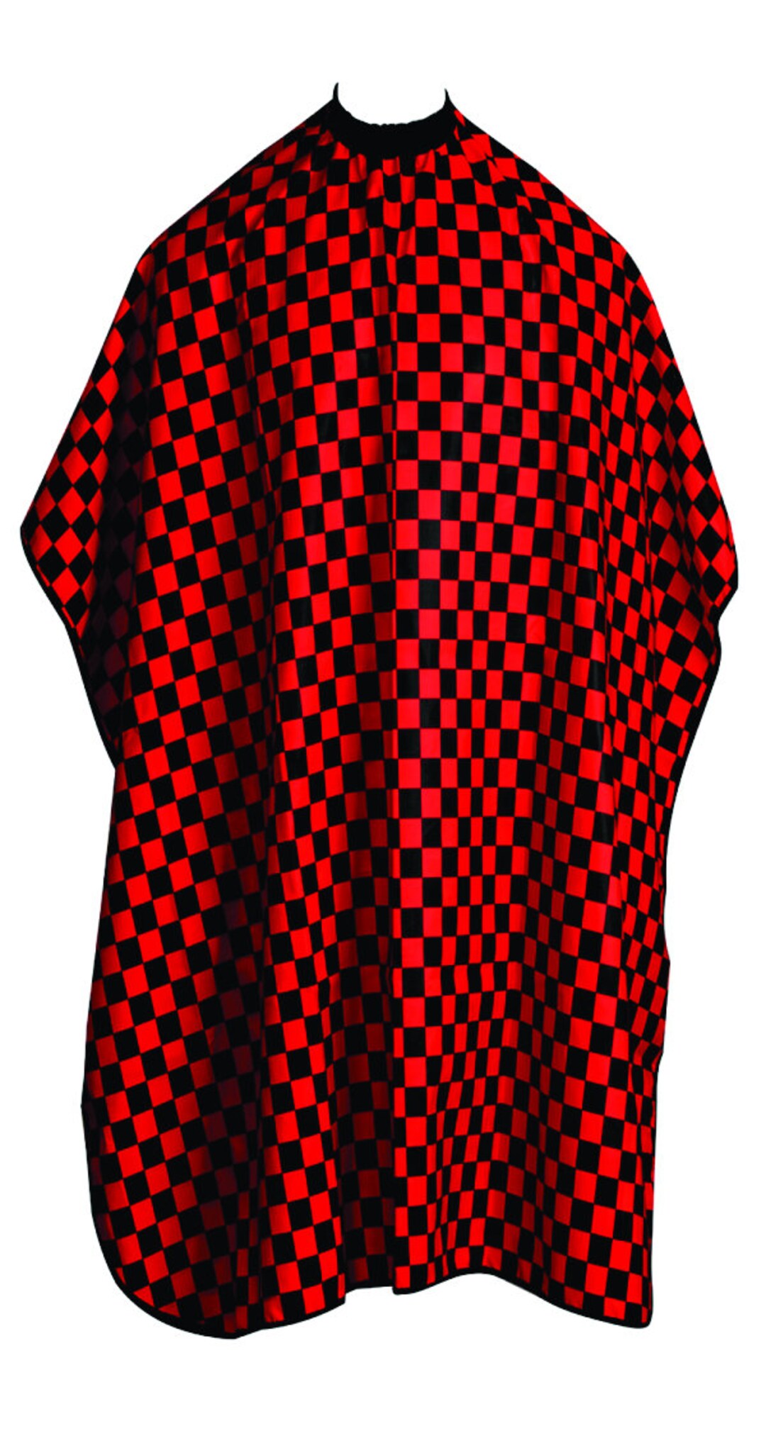 Barber Gown Salon Cape Hair Cut Cover Hairdresser Gown/cape - Black ...
