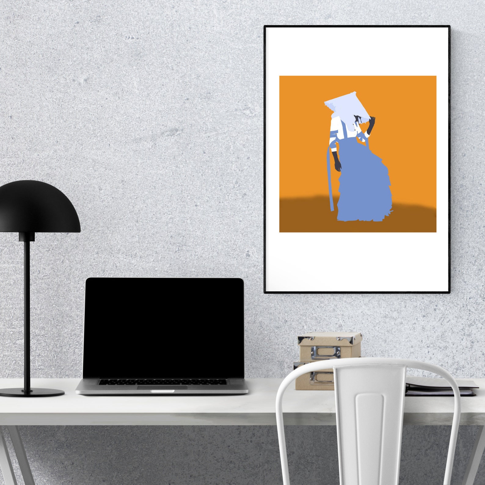 Jeffrey Young Thug Faceless álbum cartel pared arte digital impresión ...