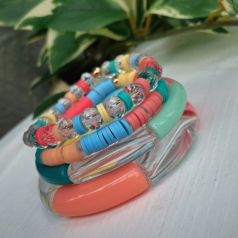 Acrylic Bracelet - Etsy