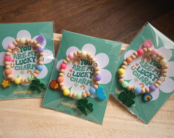 Lucky Charms Bracelet | Child Bracelet | Kids Bracelet | St. Patrick’s ...