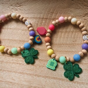 Lucky Charms Bracelet Child Bracelet Kids Bracelet St. Patricks Day ...