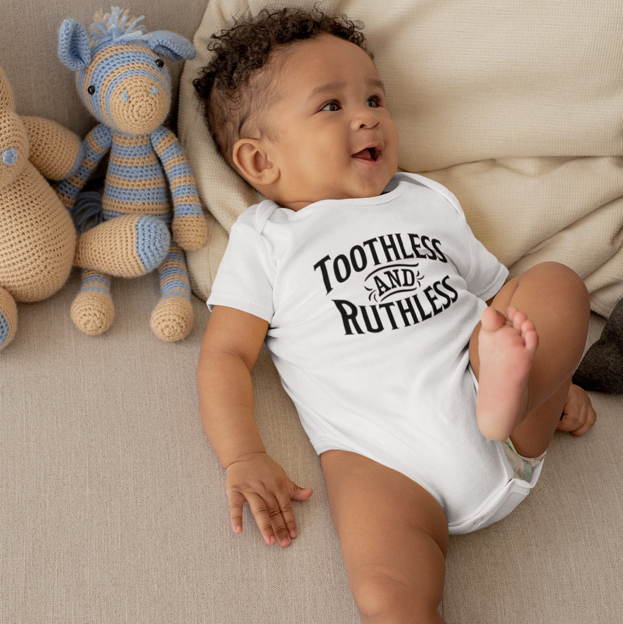 Toothless and Ruthless SVG Digital Download Cute Onesie - Etsy