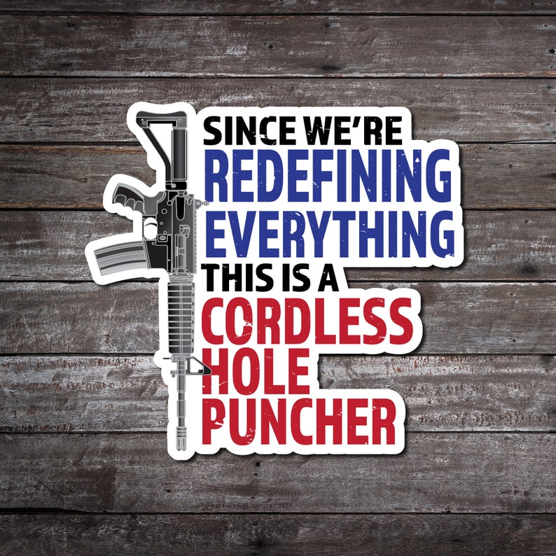 AR 15 Sticker Decal Conservative Republican 2nd Amendment - Etsy