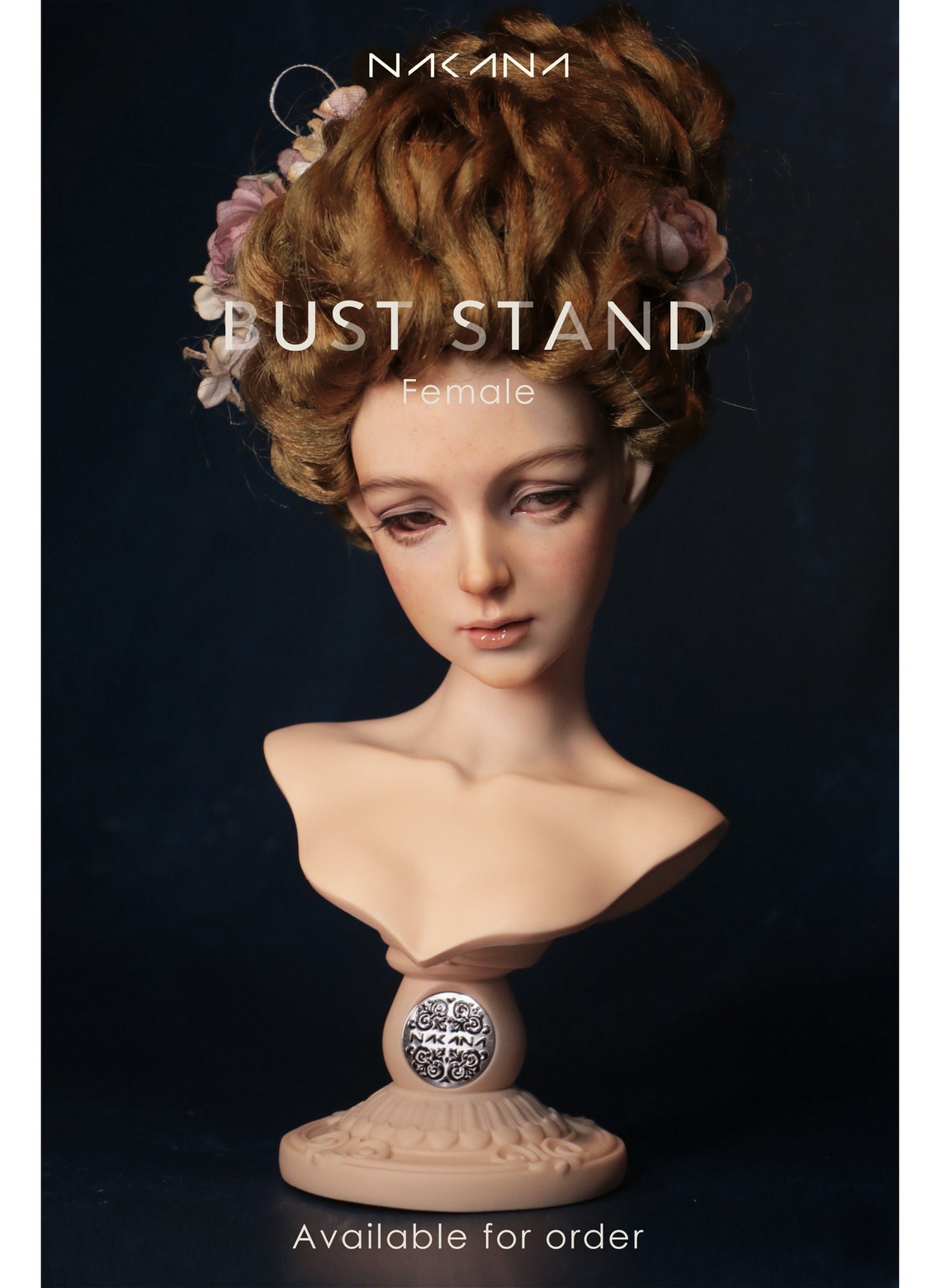 1/3 Female Bust Stand Nakana BJD | Etsy