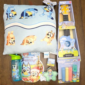 Bluey Pre Filled Basket/ Boys and Girls Present/ Bluey and Bingo ...