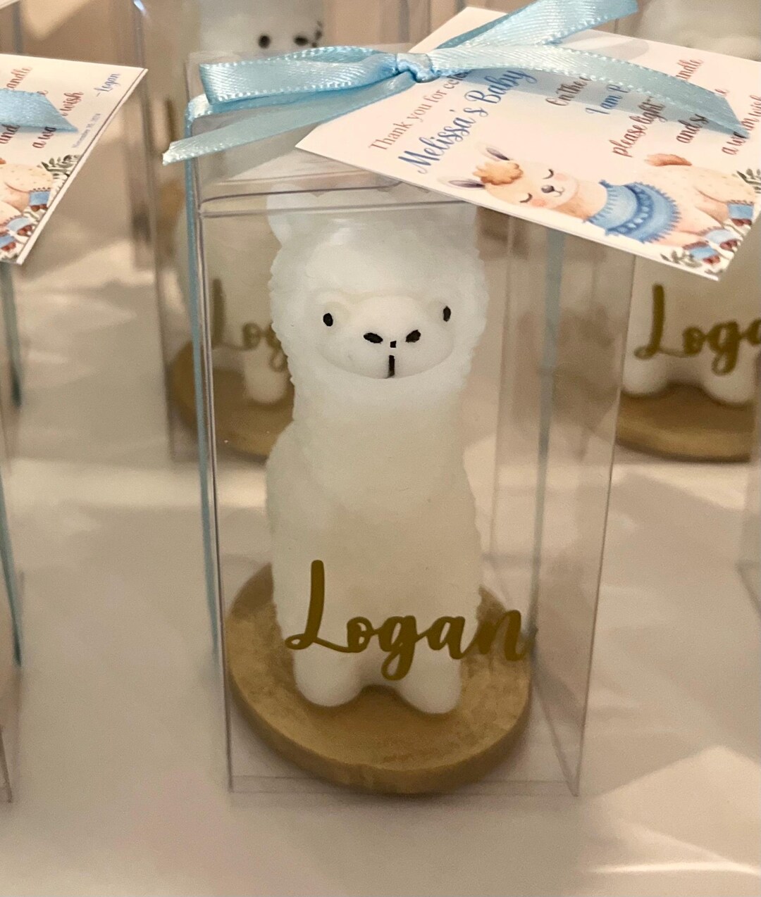 Personalized Llama Candle Party Favors: Citrus Cactus Scent - Etsy