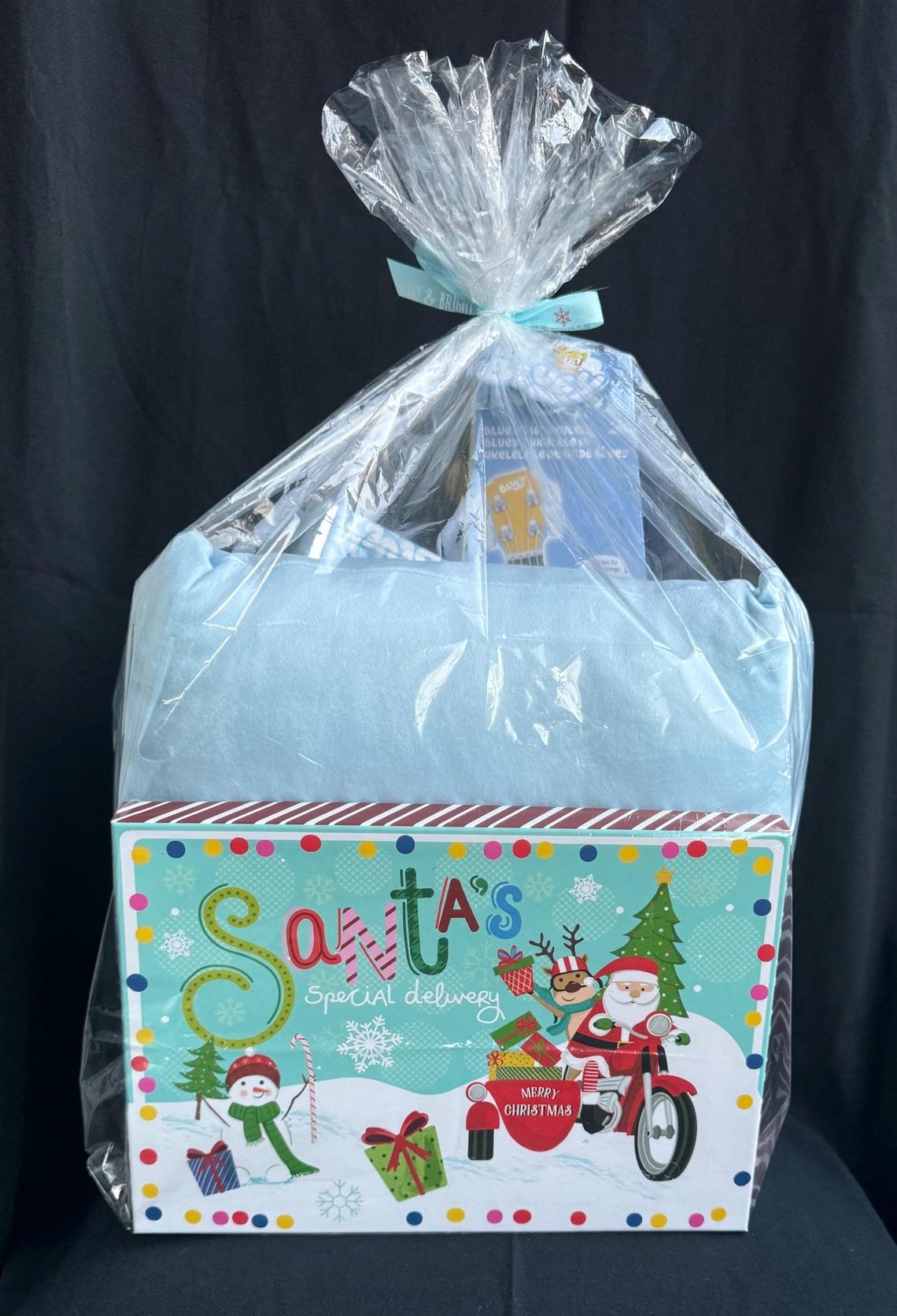 Bluey Pre Filled Basket/ Boys and Girls Present/ Bluey and Bingo ...