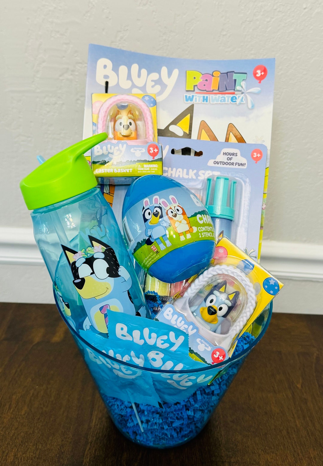 Bluey and Bingo Easter Pre Filled Basket/ Boys and Girls Easter Present ...