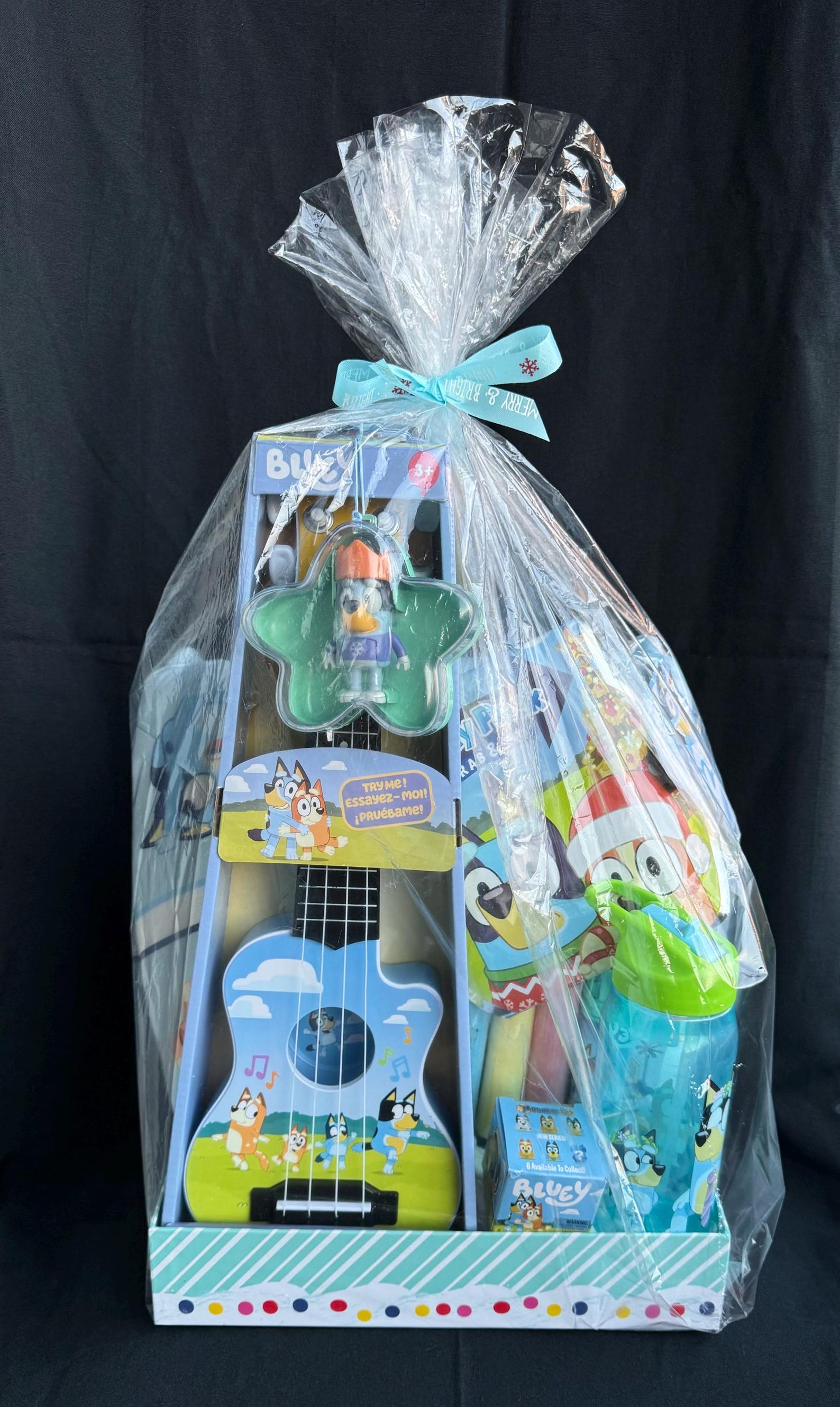 Bluey Pre Filled Basket/ Boys and Girls Present/ Bluey and Bingo ...