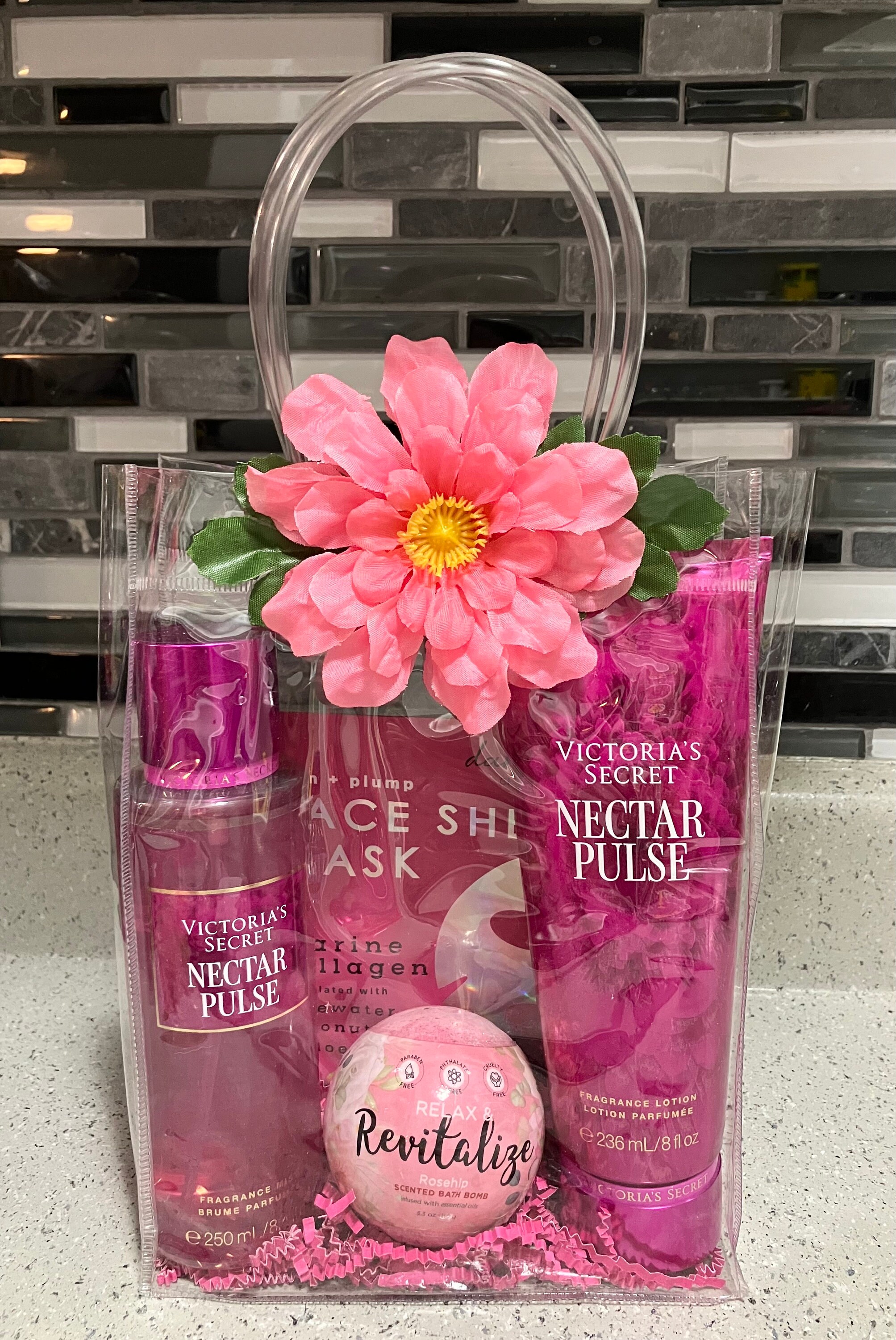 Lotion Victoria Secret Pink Mug Gift Set Victoria Secret Basket