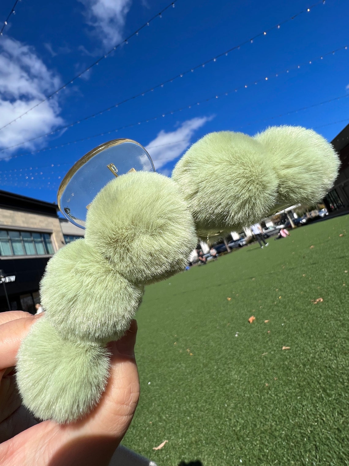 Extra Large Plush Hair Claw Clips, Fuzzy Hair Catch Barrette, Winter ...