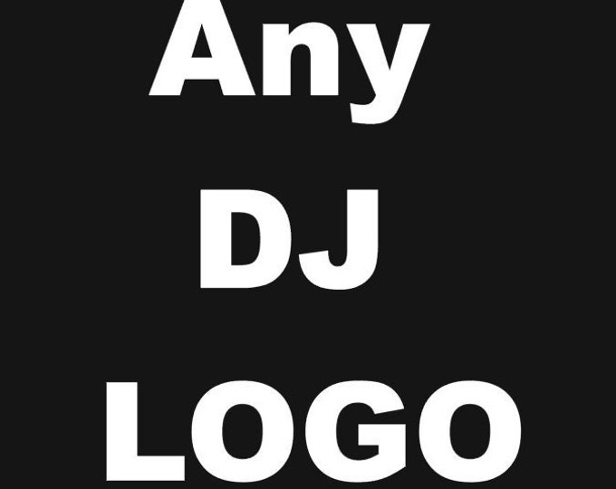 Woman DJ Mixing Sticker Decal, Turntables Female EDM Music Art Vinyl ...