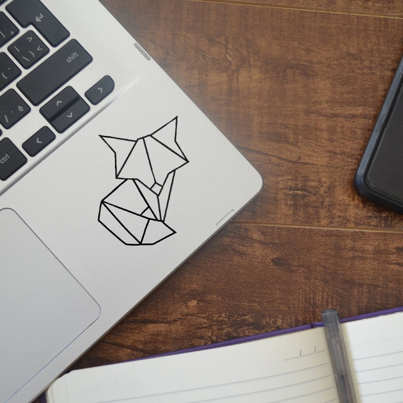 Geometric Fox - Etsy