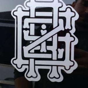 Griz Bones Logo Vinyl Decal EDM Car Laptop Phone Window Sticker - Etsy