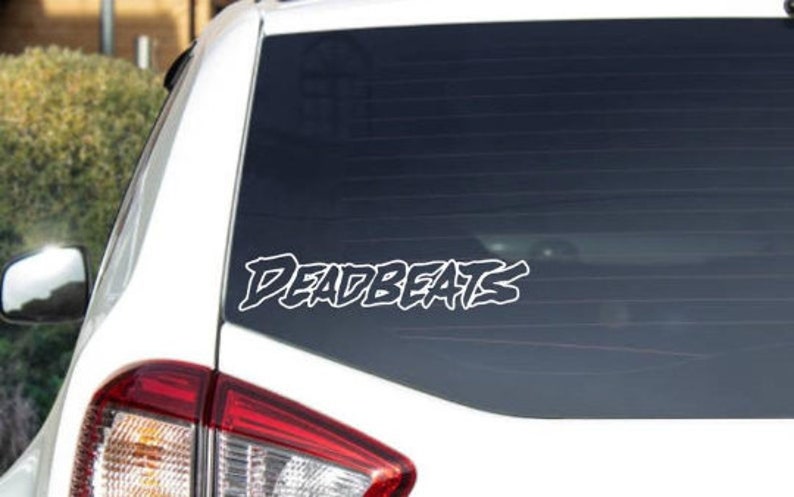 Deadbeats Logo Vinyl Decal EDM Car Laptop Phone Window Sticker - Etsy