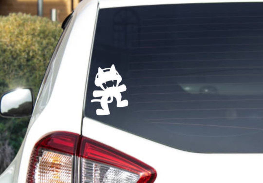 Monstercat DJ Logo Vinyl Decal EDM Car Laptop Phone Window Sticker - Etsy
