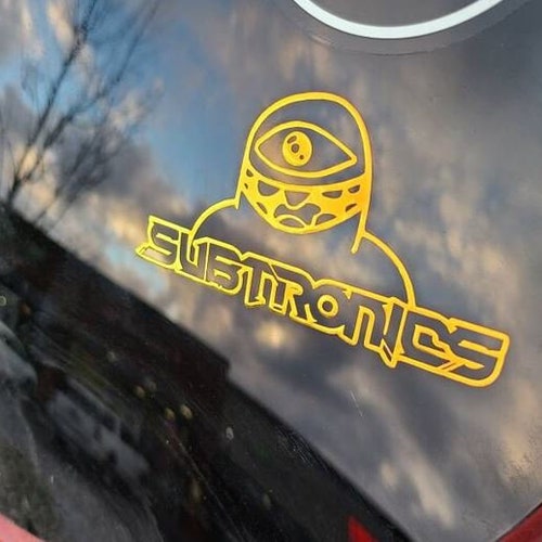 Subtronics DJ Logo Vinyl Decal EDM Car Laptop Phone Window - Etsy Australia