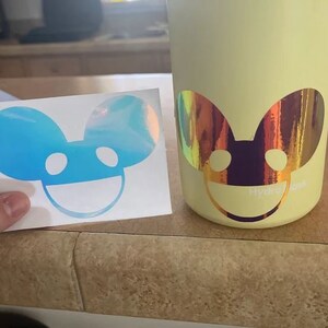 Deadmau5 DJ Logo Vinyl Decal EDM Car Laptop Phone Window Sticker - Etsy ...