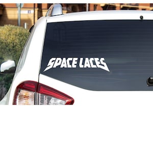 Space Laces DJ Logo Vinyl Decal EDM Car Laptop Phone Window Sticker - Etsy