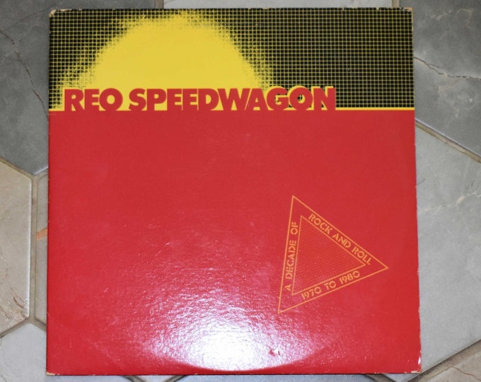 Vintage 1980s Vinyl Record Album REO Speedwagon A Decade of Rock and ...