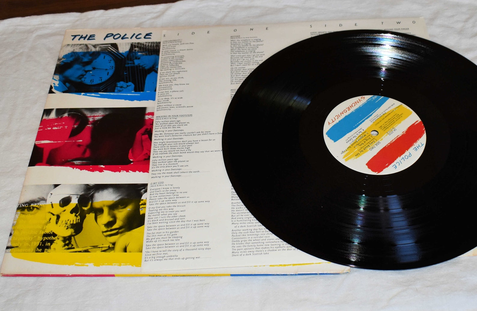 1980s Vinyl Record Album, the Police, Synchronicity, Rock Classic Rock ...