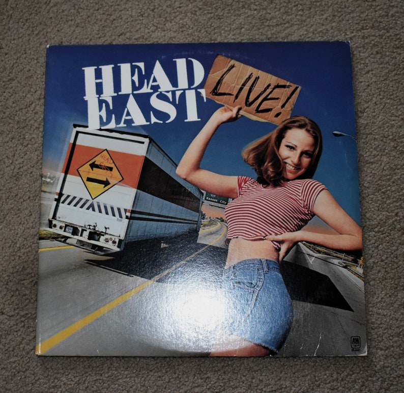 Vintage 1970s Vinyl Head East Head East Live Double Album 33 Rpm LP ...