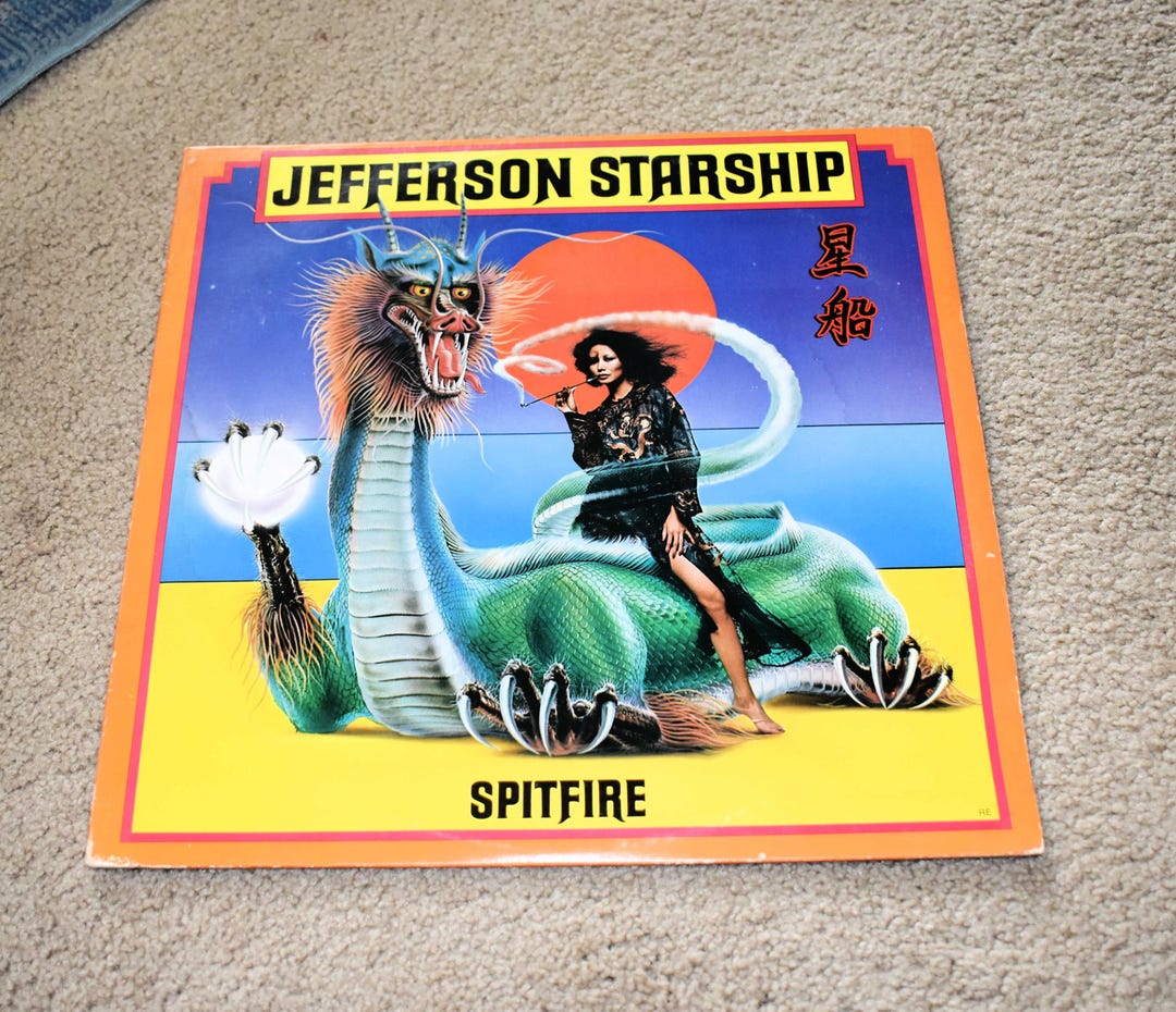 1970s Vinyl Record Album, Jefferson Starship, Spitfire, Rock Classic ...