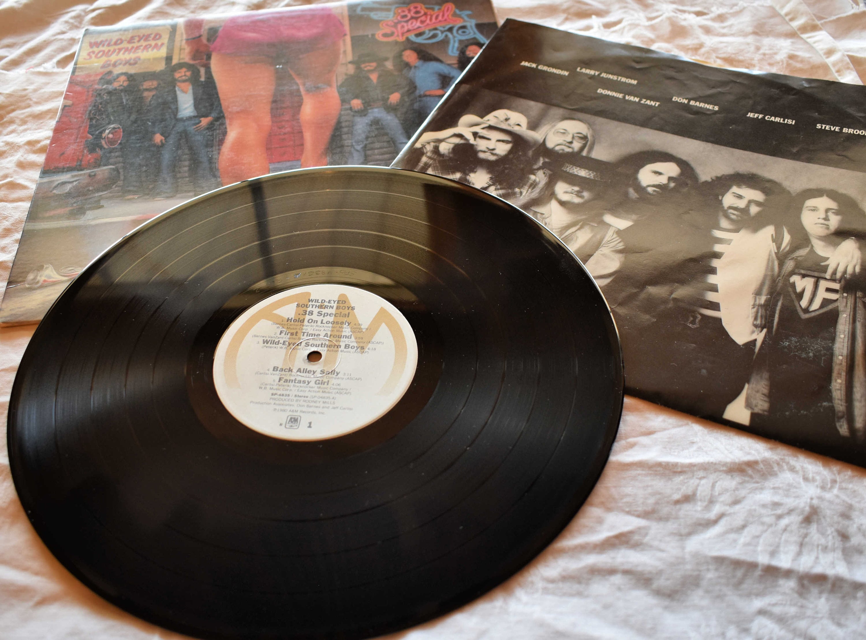 Vintage 1980s Vinyl Record Album, 38 Special, Wild Eyed Southern Boys ...