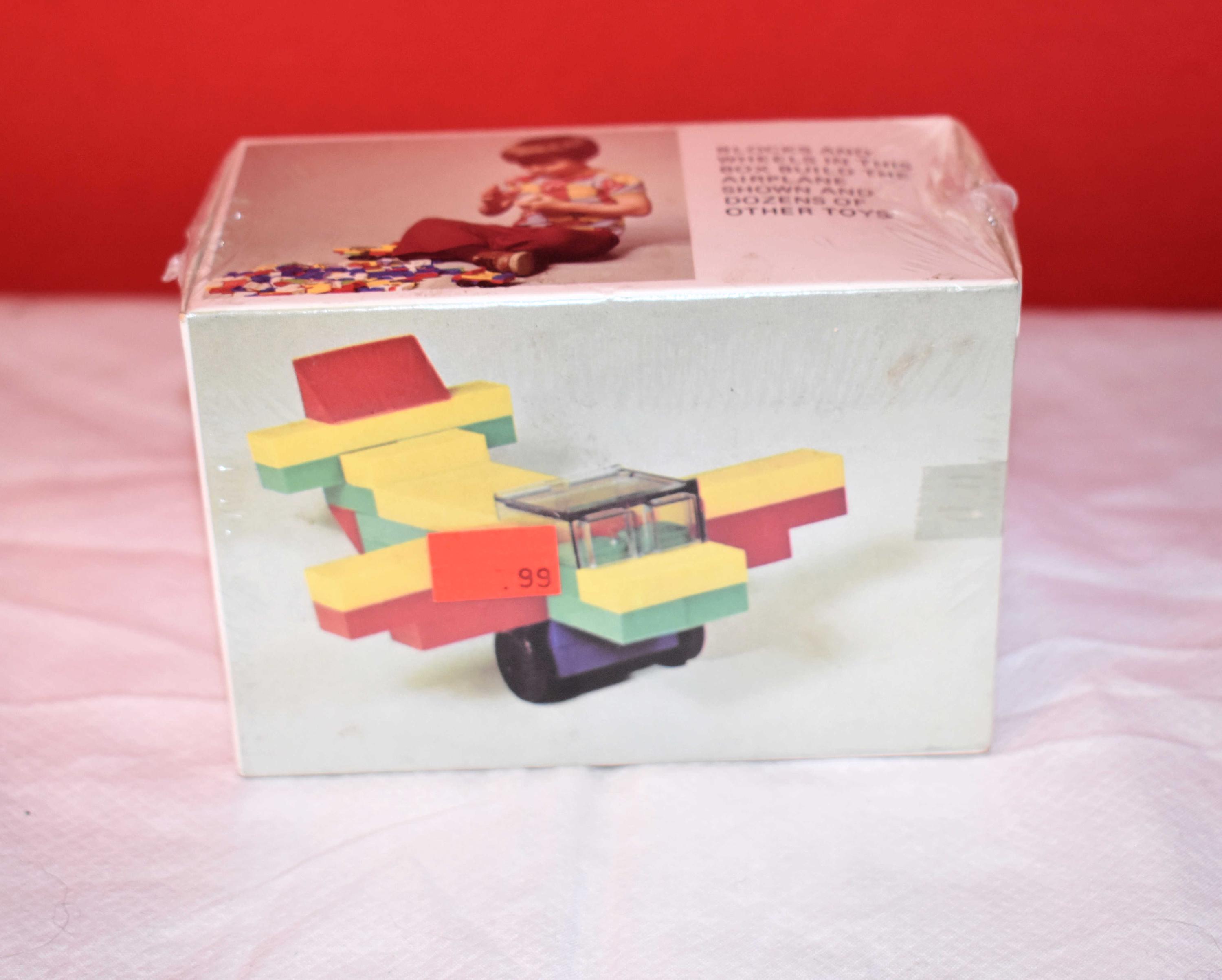 1970s Build A Plane Set, Yellow Castle Building Blocks, Set 4732, New ...