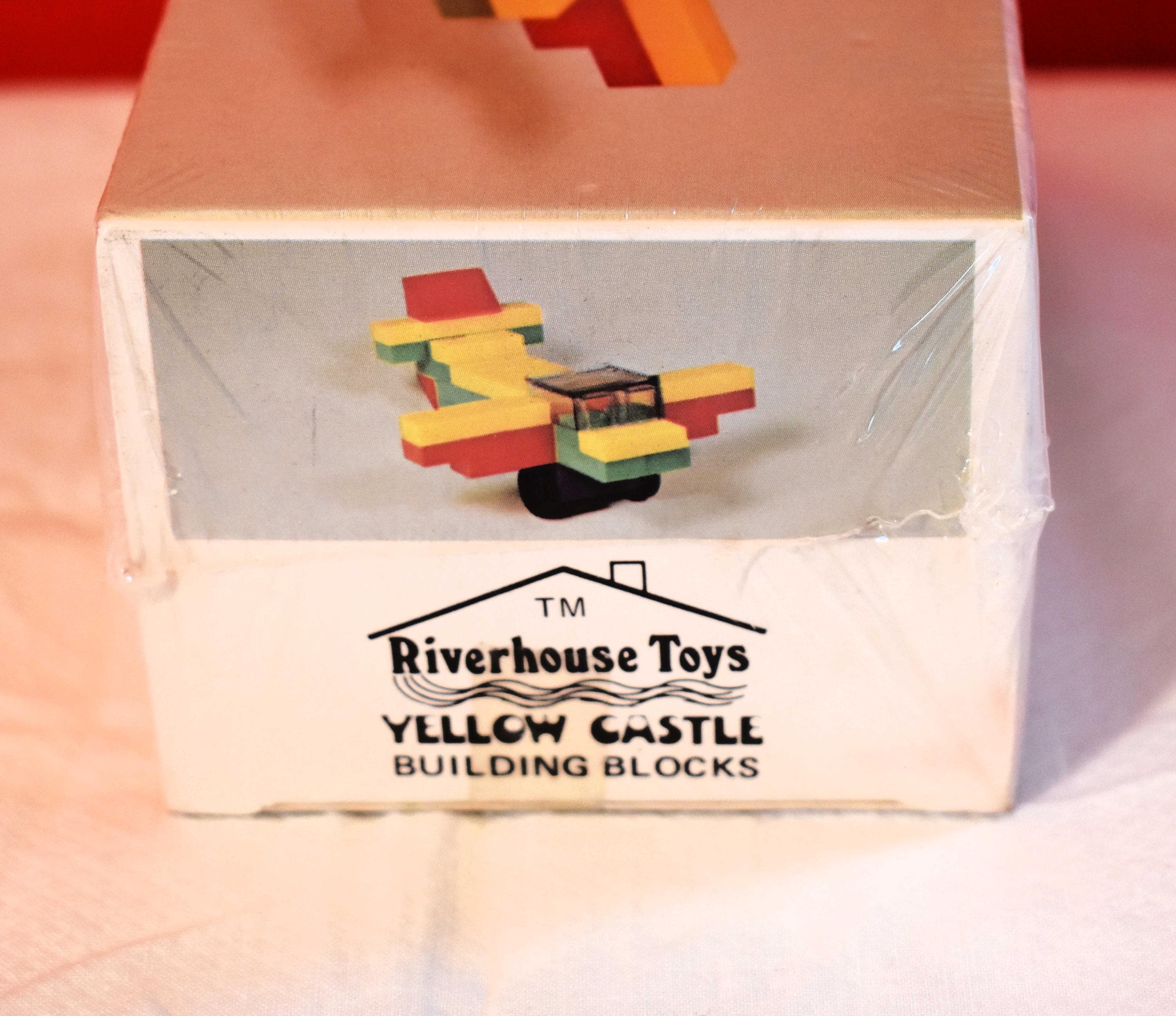 1970s Build A Plane Set, Yellow Castle Building Blocks, Set 4732, New ...