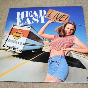 Vintage 1970s Vinyl Head East Head East Live Double Album 33 Rpm LP ...
