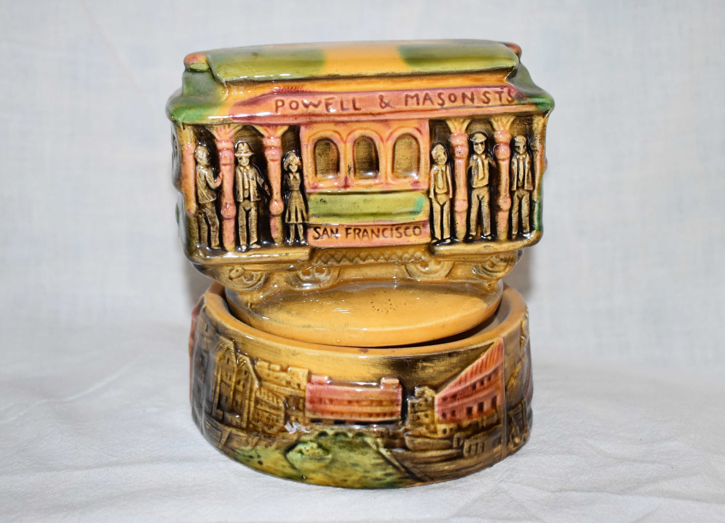 Vintage Ceramic San Francisco Music Box Music Boxes Art & Collectibles ...